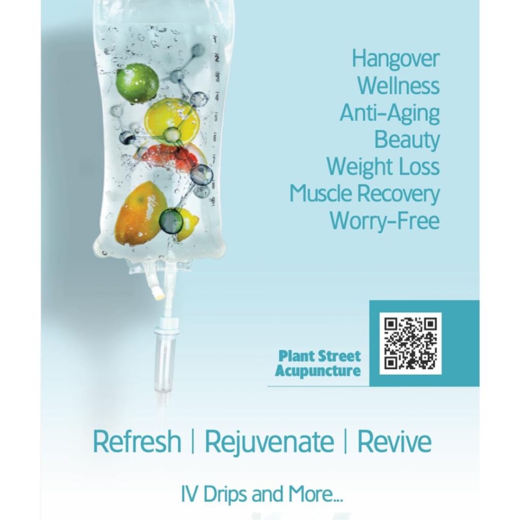 IV Therapy » Plant Street Acupuncture | Acupuncture, Cupping, Herbs in ...